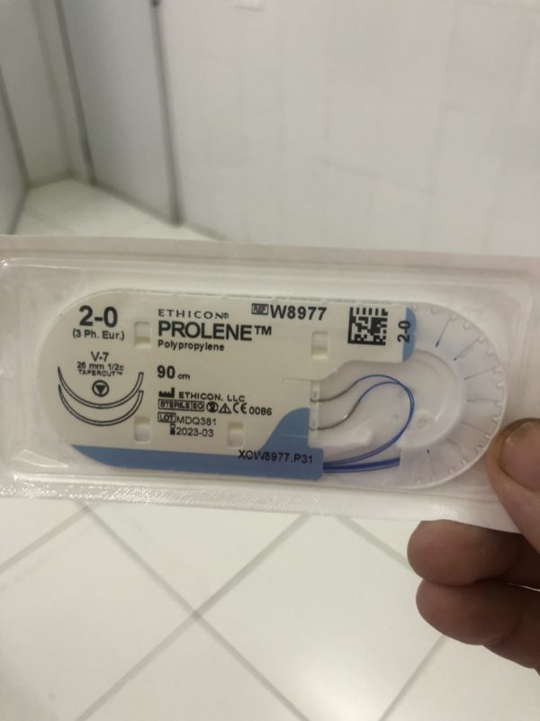 Chỉ khâu phẫu thuật Ethicon Prolene W-8597, W-8977 - Thiết Bị Y Tế ...